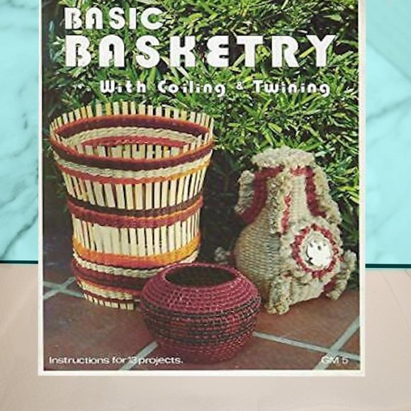 Other | Basic Basketry With Coiling Twining Technique Craft Book Gm 5 ...